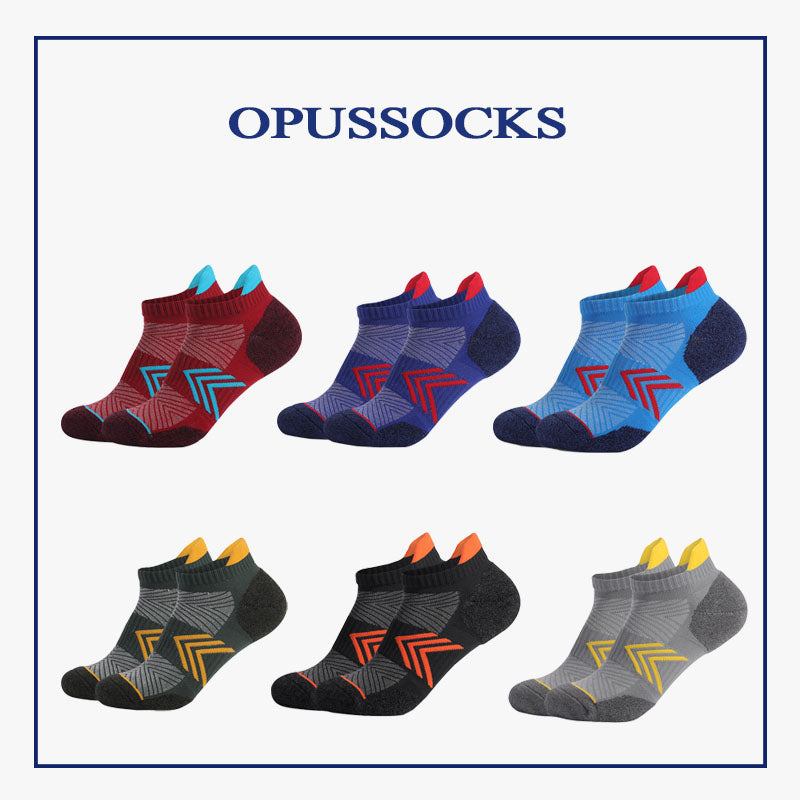 Coolmax Elite Running Socks - Anti-Blister Cushioned Athletic Socks ...