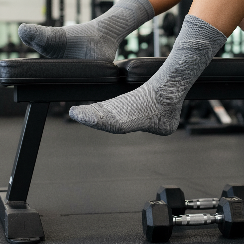 Elite Basketball Socks | Cushioned, Moisture-Wicking, Anti-Slip Grip ...
